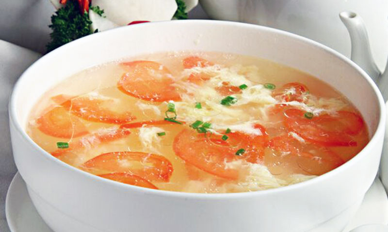 Tomato Egg Soup Nutrition And Efficacy Yum Chinese Food